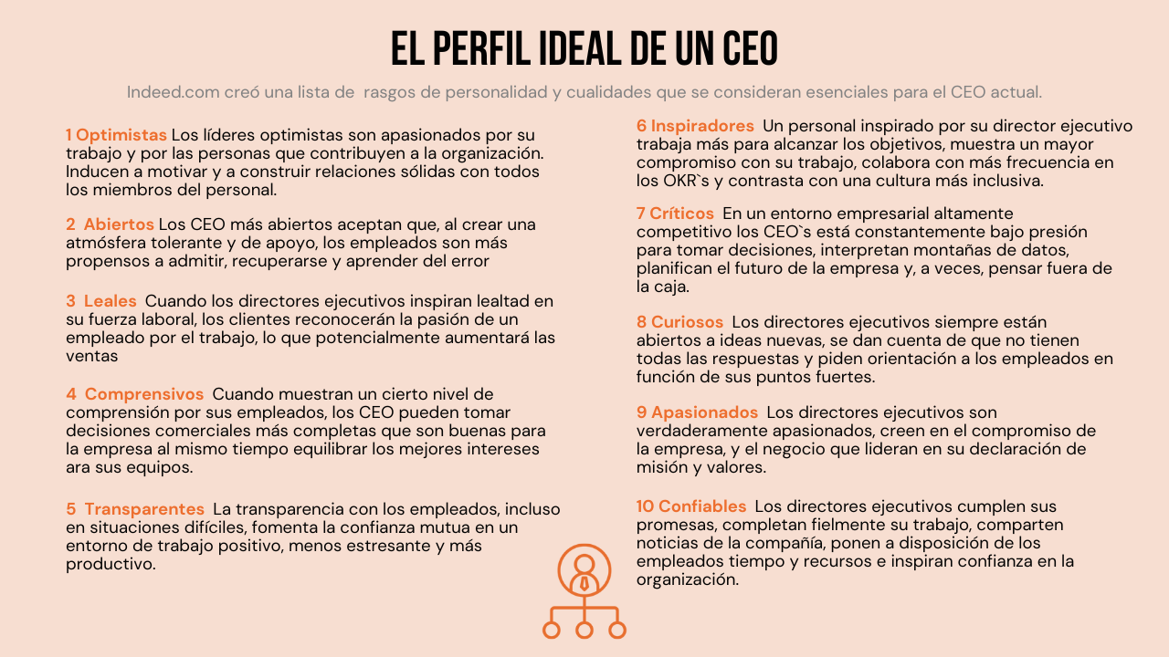 CEO ¿Qué es? Y ¿Cuáles son sus funciones?